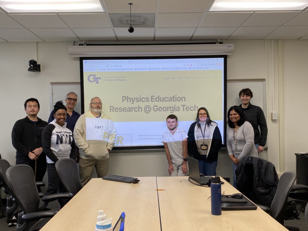 Physics Education Research at Georgia Tech